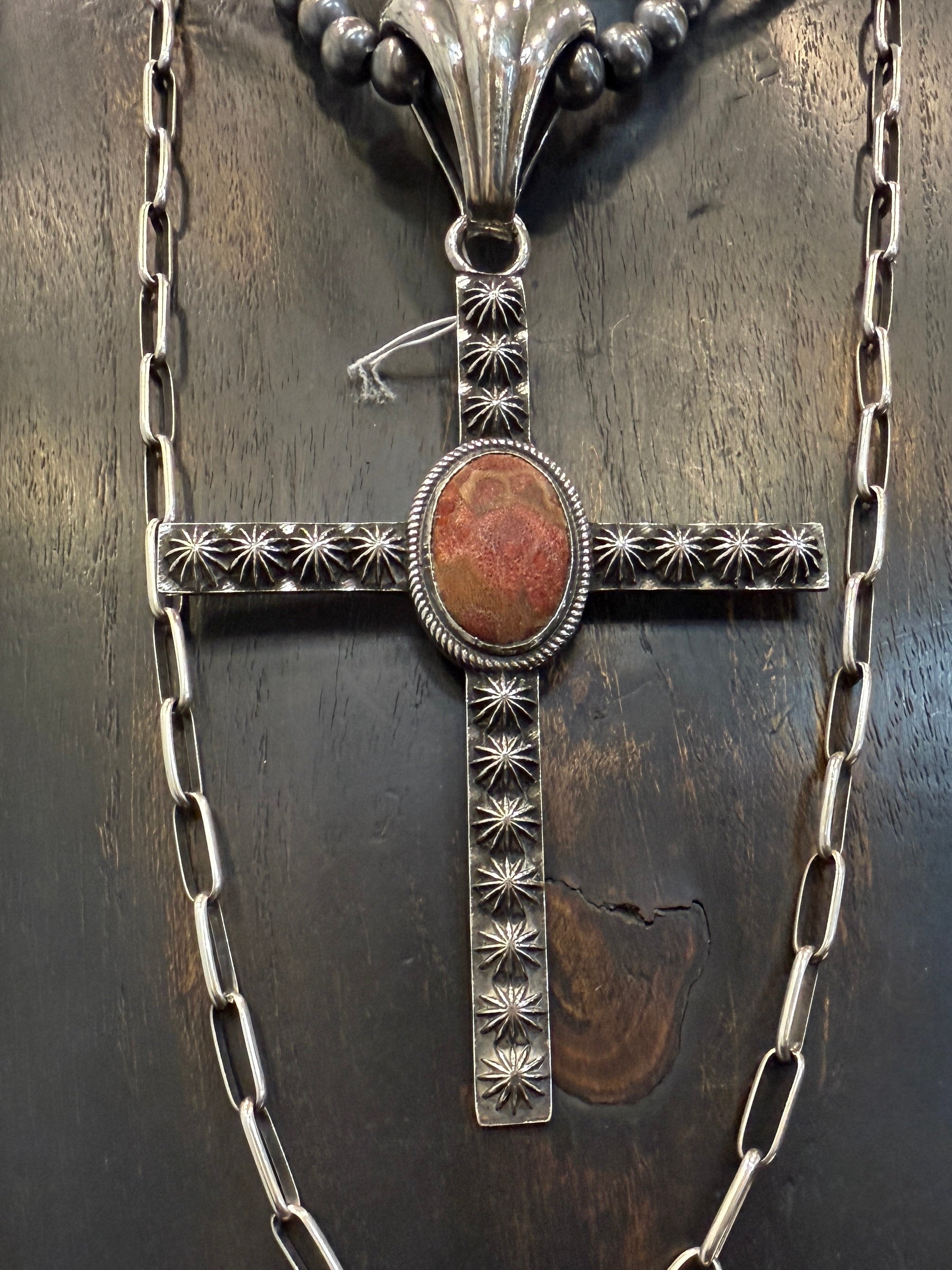 Coral Cross – Rockin Out Silver